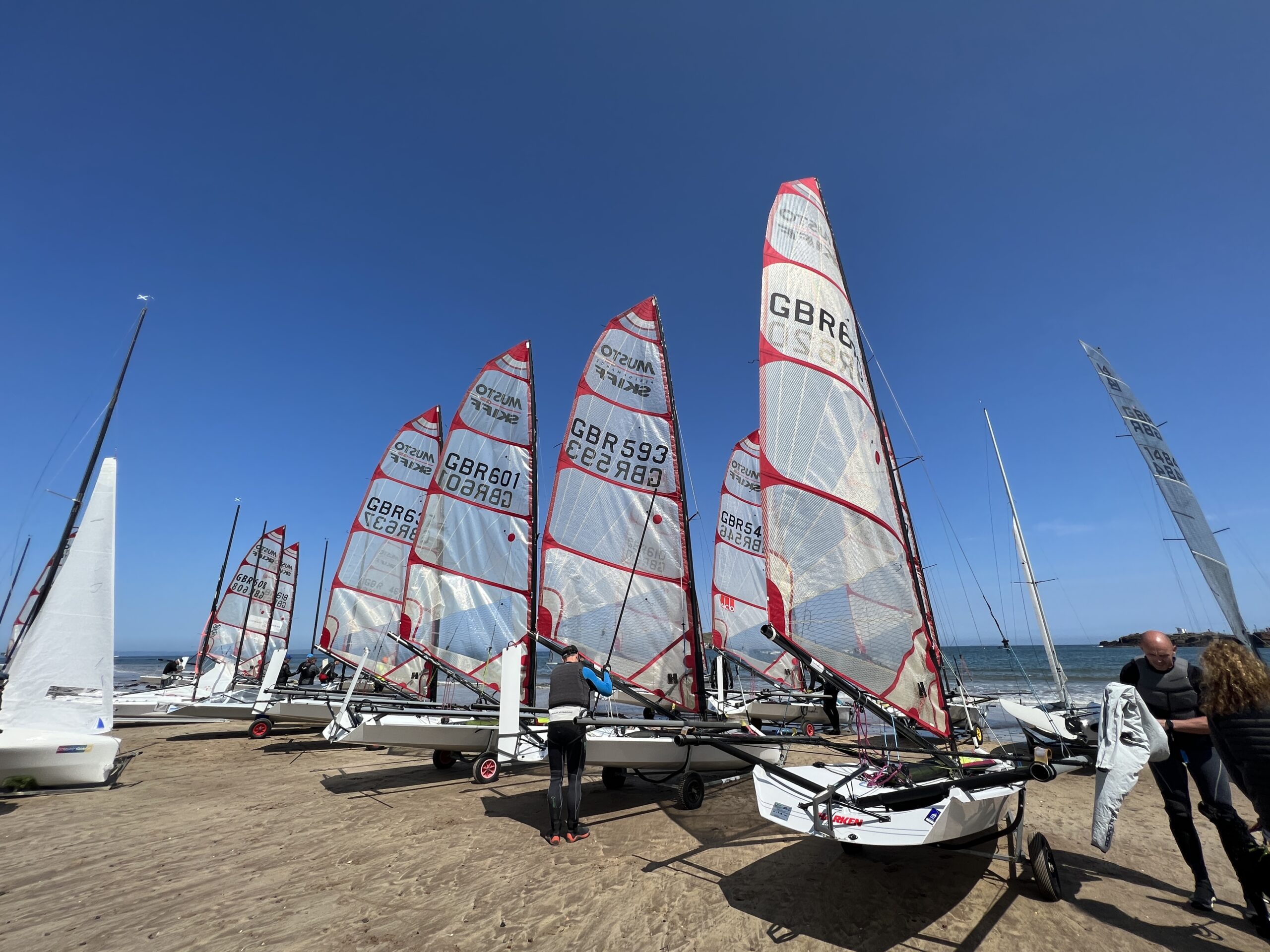 Musto Skiff Scottish Championships at the ELYC Regatta 2023